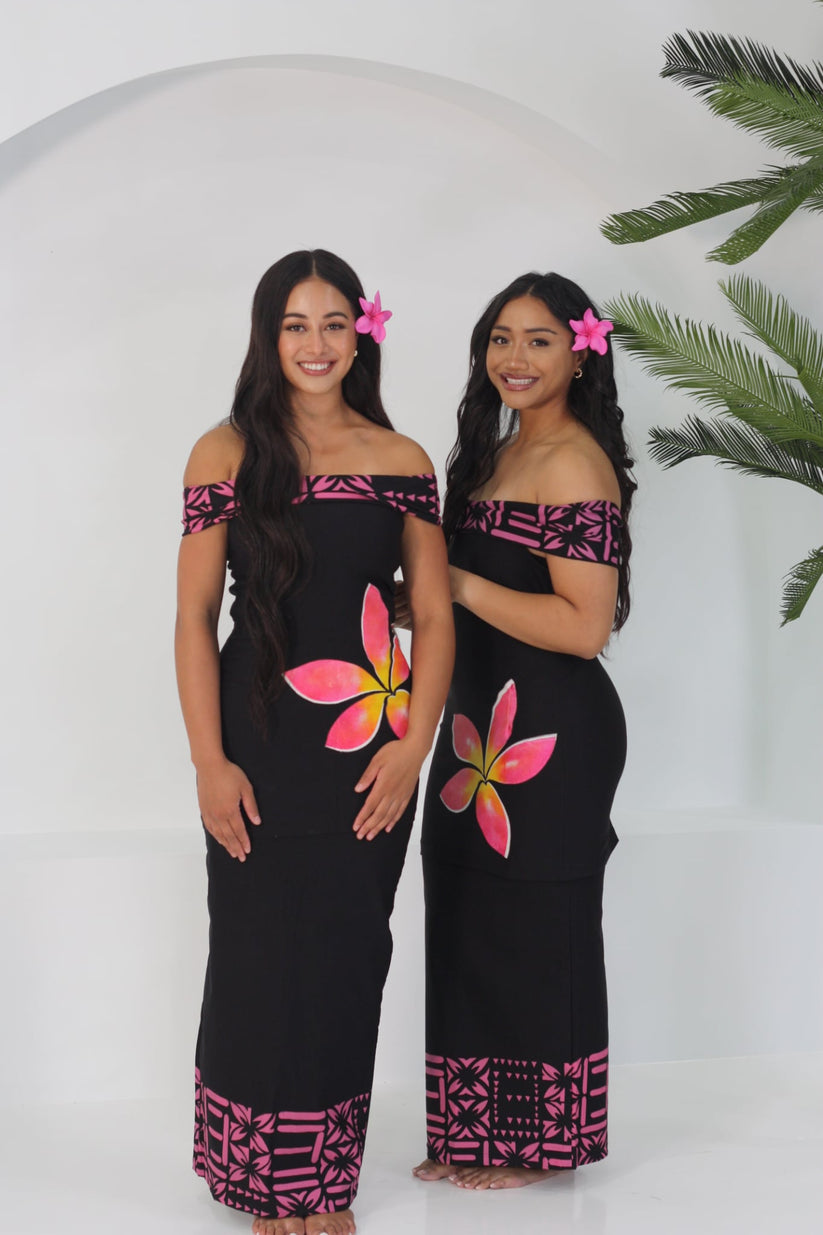 Cece's Women's Rosa Elei Puletasi – Pacific Way Gift Shop